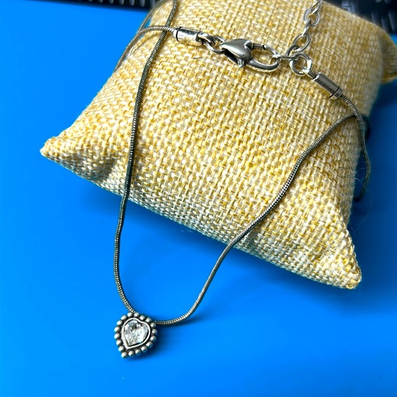 Brighton | Jewelry | Brighton Heart Pendant Necklace | Poshmark